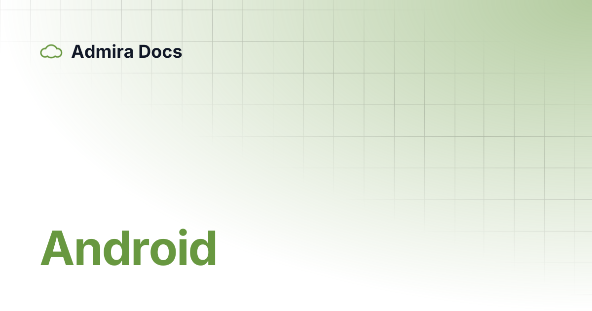 Android Admira Docs 9159